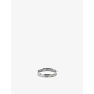 Monica Vinader Siren Muse Stacked Ring - Silver