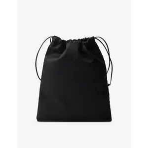 Prada Triangle-logo Re-nylon Pouch - Black