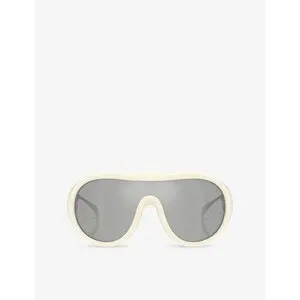 Moncler Pilot Frame Sunglasses - White