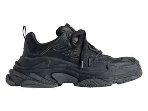 Balenciaga Triple S Sporty Sneakers - Black