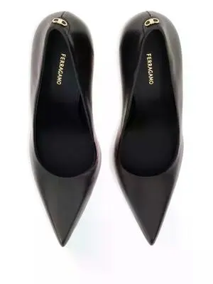 FERRAGAMO Pointed-toe Stiletto Heeled Pumps