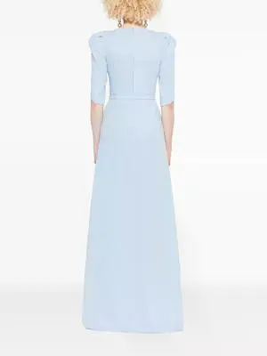 CRISTALLINI Blanca Short-sleeve Maxi Dress