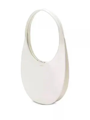 Coperni Swipe Leather Shoulder Bag - White