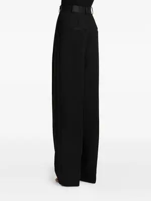Khaite Cullen Pleated Wide-leg Trousers