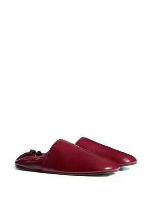 Khaite Banks Ballerina Flats - Red