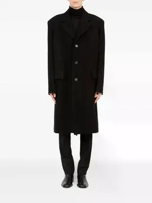 MAISON MARGIELA Single-breasted Coat - Black