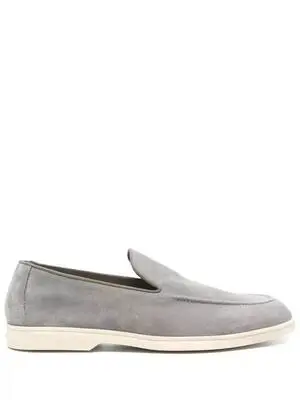 DOUCAL'S Almond-toe Loafers - Grey