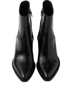 Prada Brushed Leather Booties