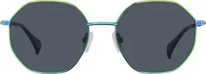 Zenni Geometric Full Rim Sunglasses - Multicolor