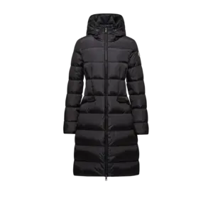 Moncler Avocette Hooded Long Down Jacket