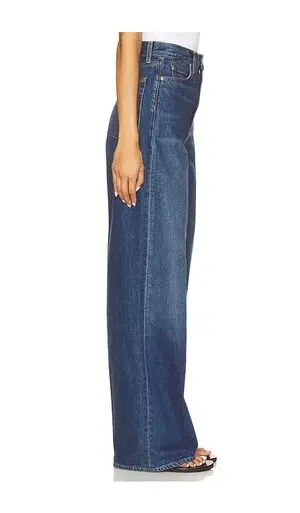 GRLFRND Rey High Rise Wide Leg Jeans