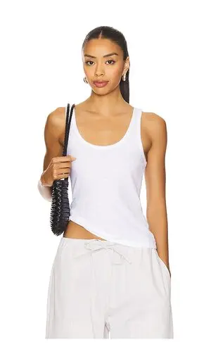 LESET Laura Scoop Neck Tank