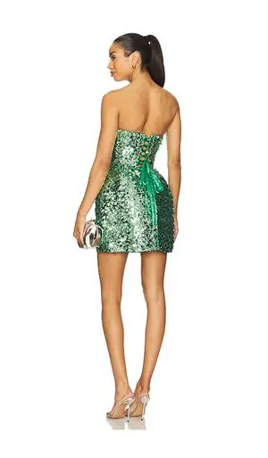 BRONX BANCO Maraya Sequin Mini Dress