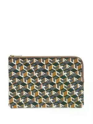 Undercover Graphic-print Wallet - Neutrals