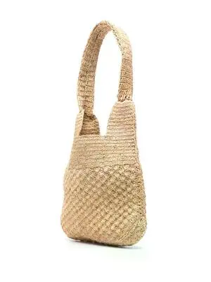 Isabel Marant Étoile Praia Woven Raffia Tote Bag - Neutrals