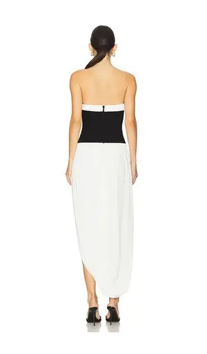 Simkhai Augusta Bustier Midi Dress
