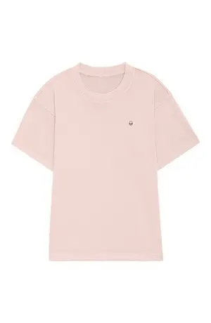 DALIX Mens Lil Alien Heavyweight Pigment Dye Tee Pink