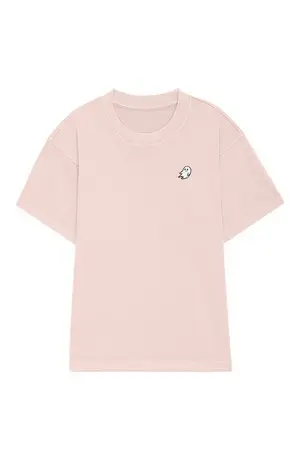 DALIX Ghost Heavyweight Pigment Dye Tee - Pink