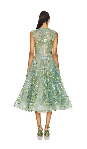 BRONX BANCO Saba Floral Midi Dress