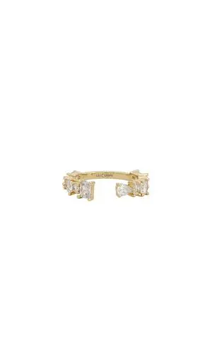 Lili Claspe Mavis Ring In Metallic - Gold