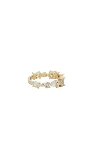 Lili Claspe Mavis Ring In Metallic