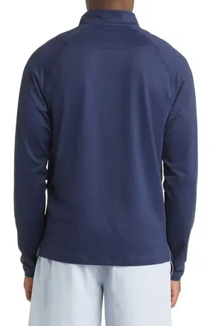 RHONE Session Quarter Zip Pullover - Navy