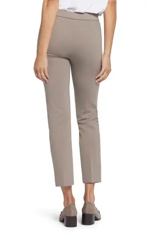 NYDJ Pull-on Ankle Straight Leg Pants - Saddlewood