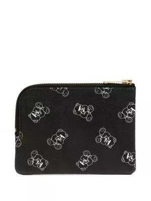 Undercover Graphic-print Wallet - Grey