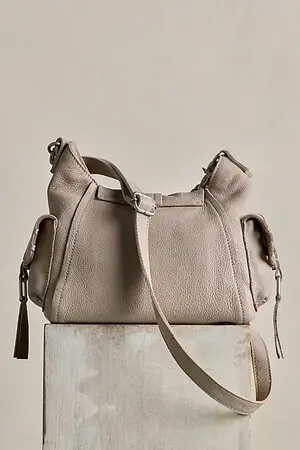 Free People We The Free Baby Leigh Distressed Leather Tote