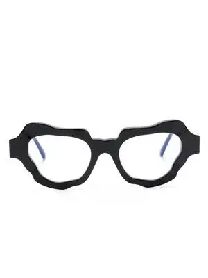 KUBORAUM Geometric Frame Glasses - Black