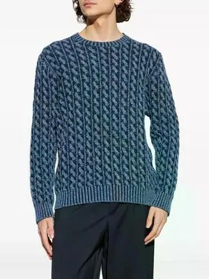 Etro Wool Crew Neck Sweater