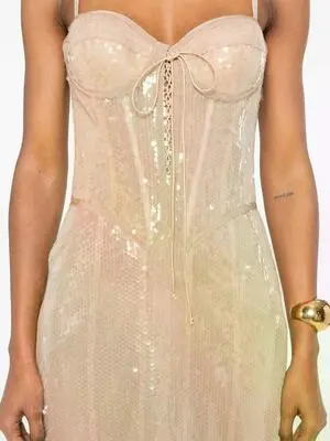 Giuseppe Di Morabito Sequinned Maxi Dress