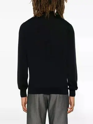 D4.0 Knitted Polo Shirt - Blue