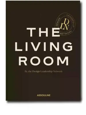 Assouline The Living Room The Design Leadership Network Hardcover Book - Brown