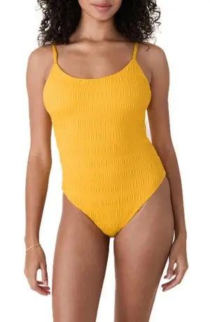ANDIE Lucaya Smocked One-piece Swimsuit - Sunstruck
