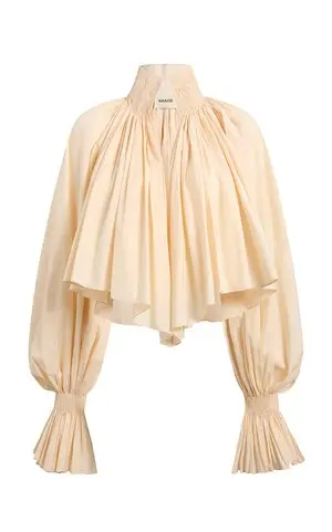 Khaite Frill Blouses
