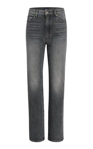 Khaite Daniella High-rise Straight-leg Jeans