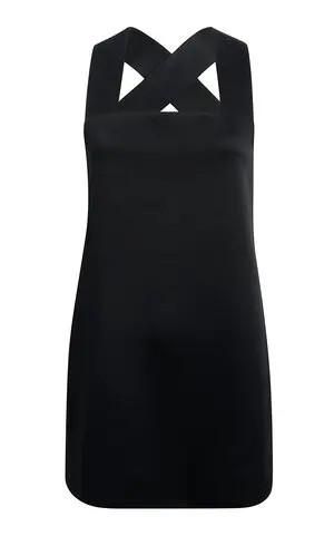 Khaite Mella Mini Dress - Black