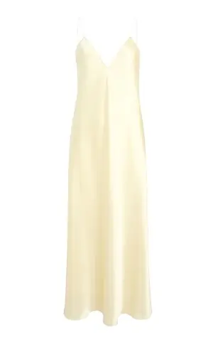 Khaite V Neck Dresses