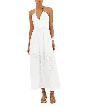 VIX PAULA HERMANNY Marina Cover-up Dress - Off White