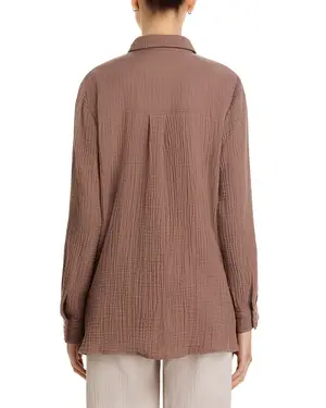 Eileen Fisher Classic Collar Easy Shirt