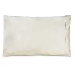 DEA LUXURY LINENS Matera Jacquard Standard Sham, Pair - Ivory