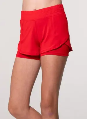 Lucky In Love Training Short - Red