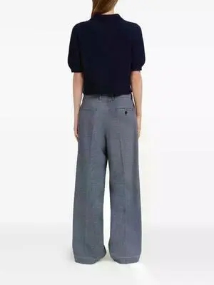 Marni Prince Of Wales-check Trousers - Neutrals