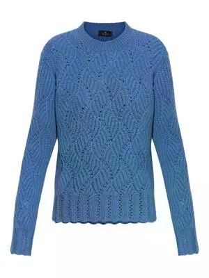 Etro Cashmere Cable-knit Sweater