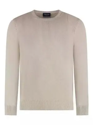DRUMOHR Cotton Sweater - Neutrals