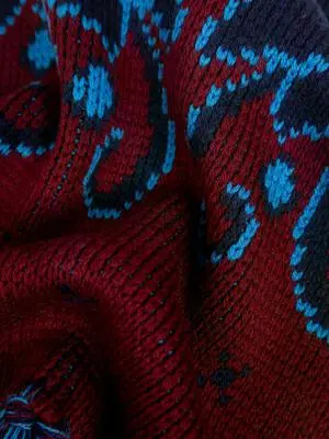 Etro Wool Scarf - Red