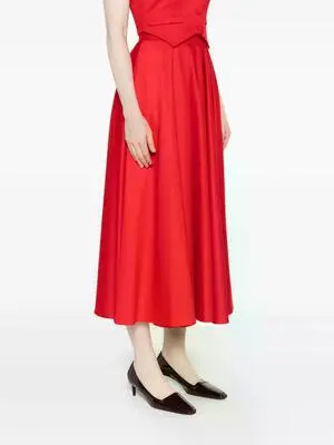 NISSA Flared Skirt With Zip Fastening