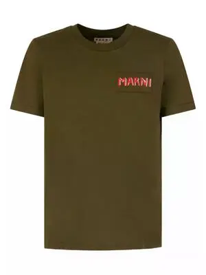 Marni Logo-patch T-shirt