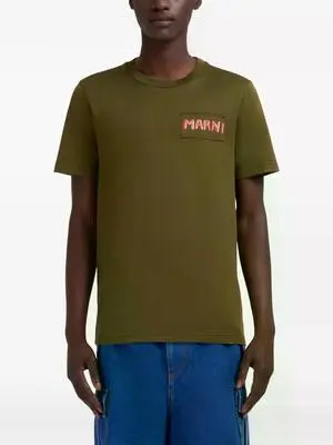 Marni Logo-patch T-shirt